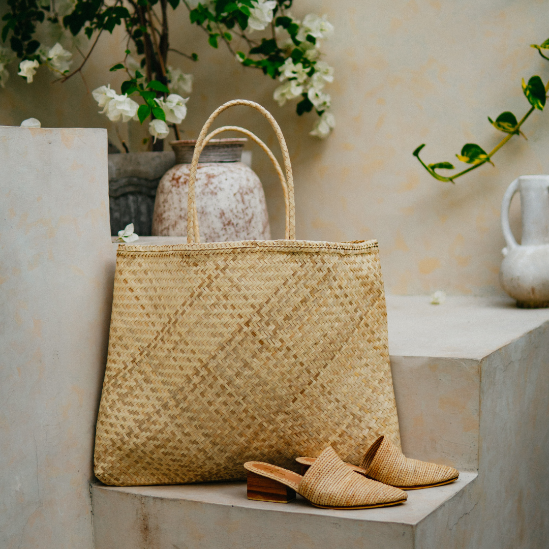 Farida Natural Bag I Bulibasha Luxury Accessories