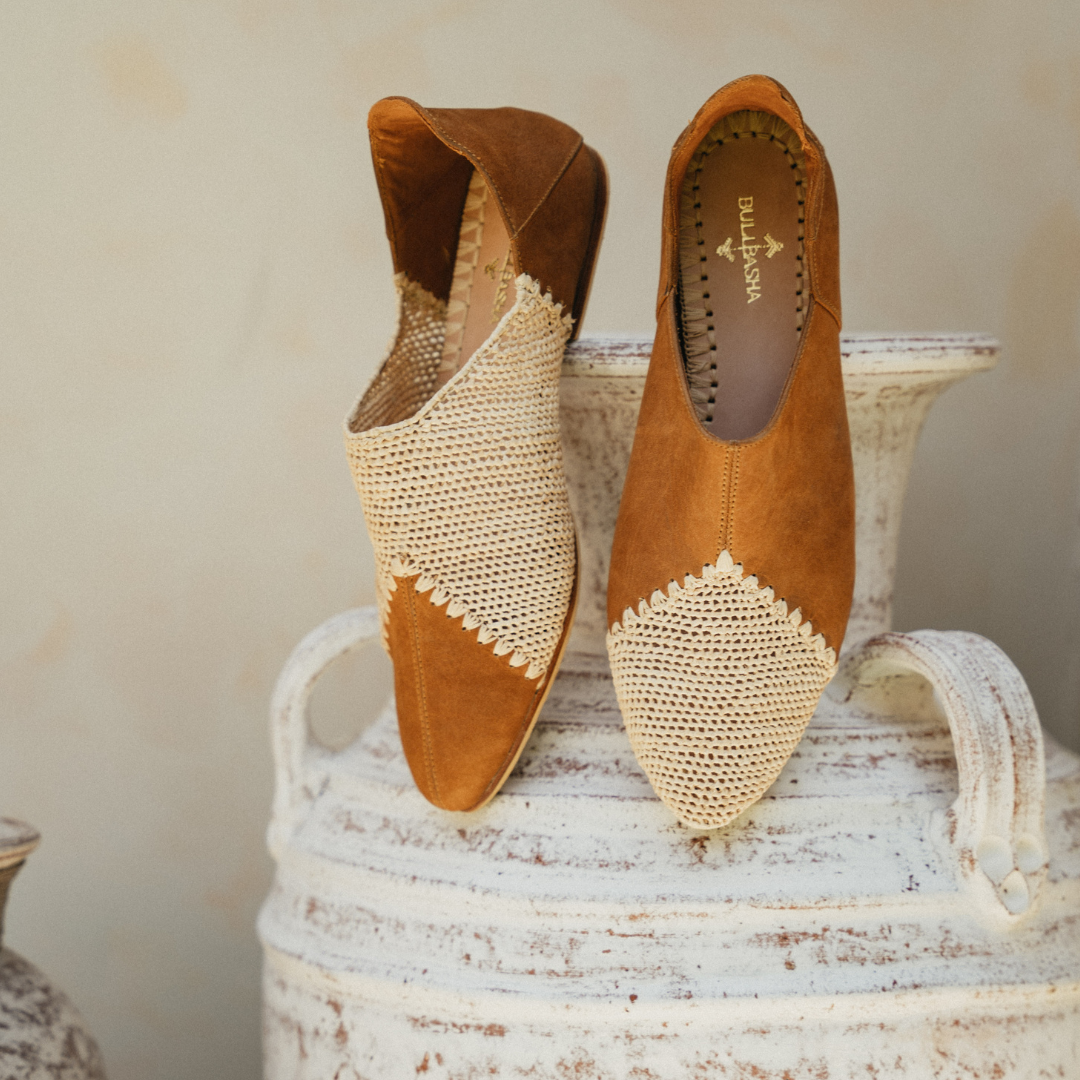 YUBA Luxury Handmade Shoes | Bulibasha Vintage Leather & Natural Fiber ...