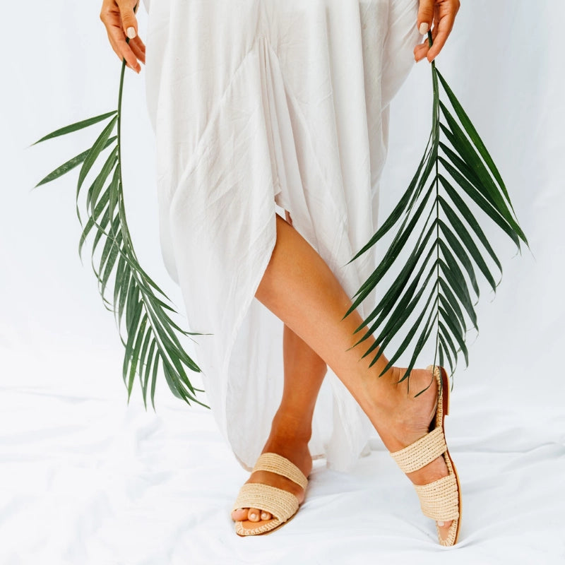 Dariau Artisan Handmade Slippers | Natural Footwear by Bulibasha